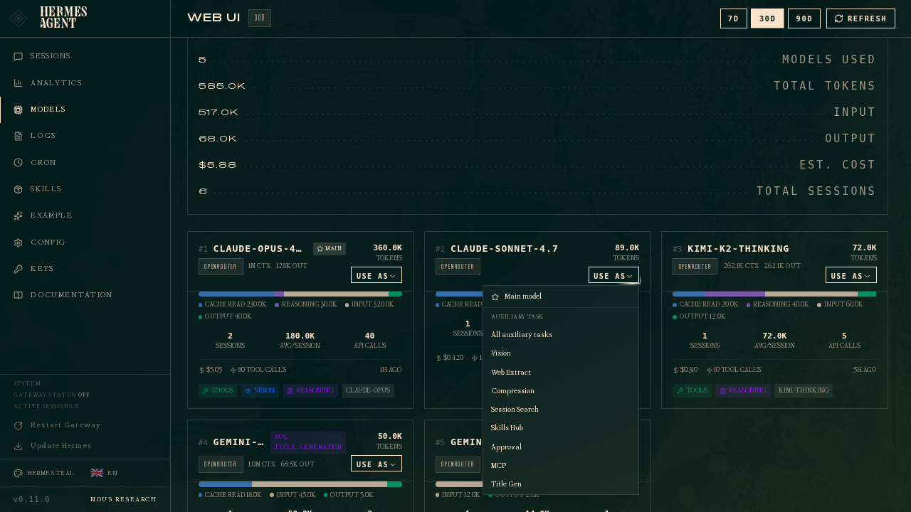configuring-models | Hermes Agent 中文文档